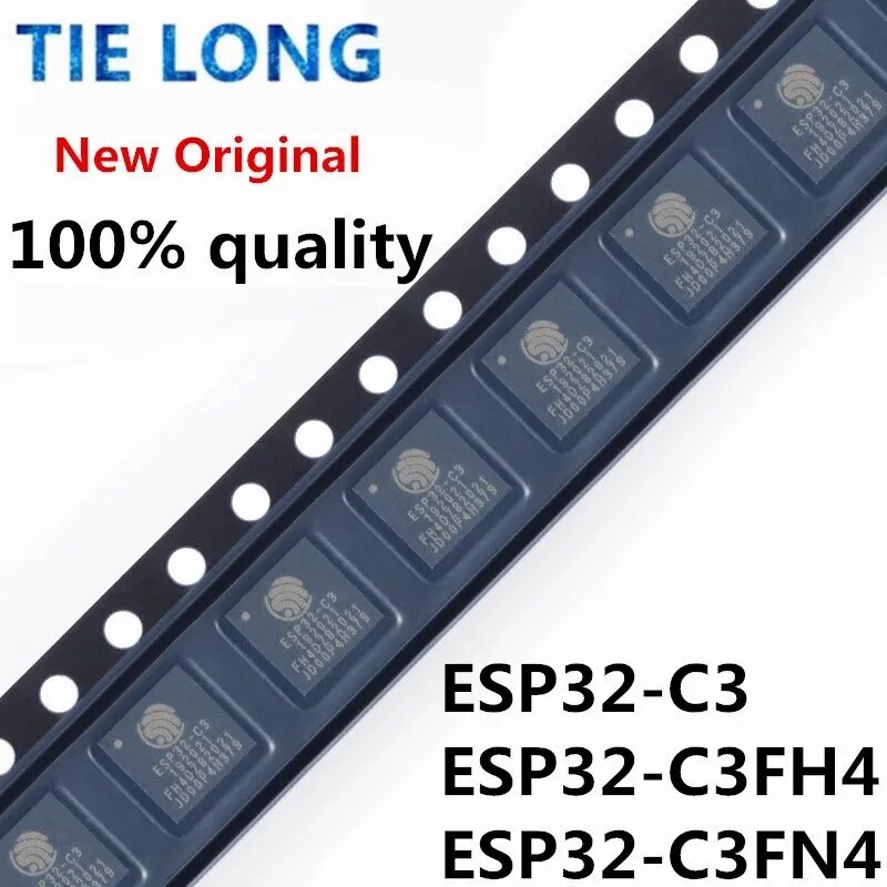692 5pcs Esp32 C3 Esp32 C3fh4 Esp32 C3fn4 Esp32 C3 C3fh4 C3fn4 Qfn 32 2