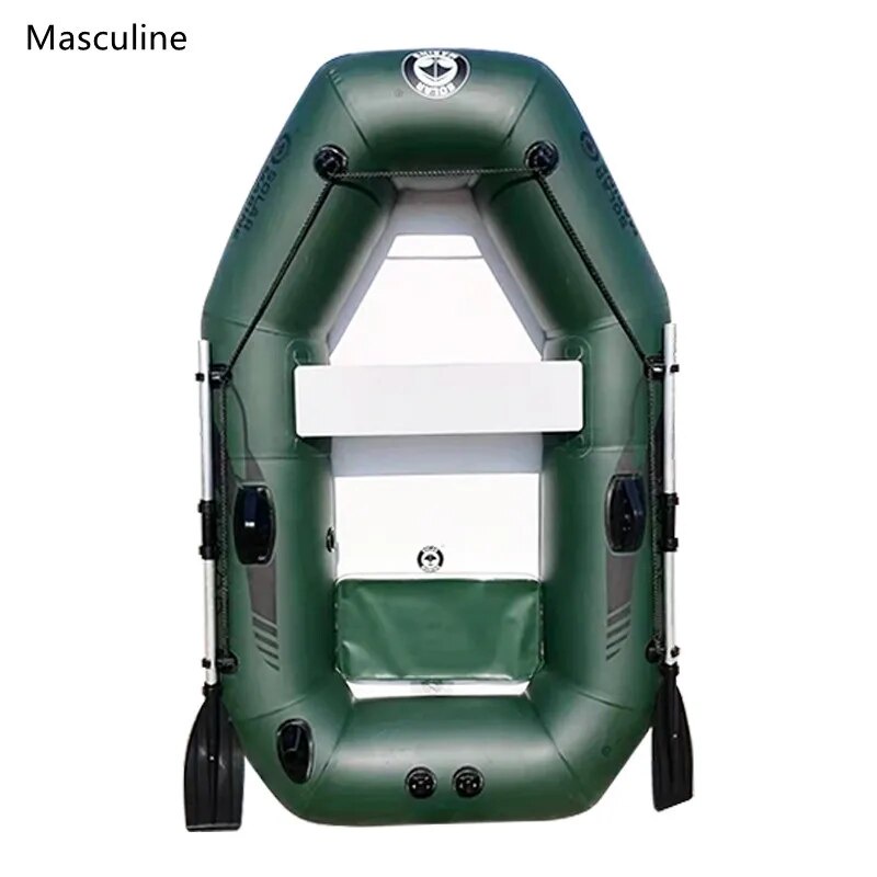 334 Single Fishing Boat PVC Inflatable Kayak Portable And Wear ...