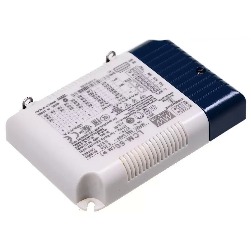 Taiwan MEAN WELL LED Lighting Power Supply LCM-60 60W Voltage /PWM ...