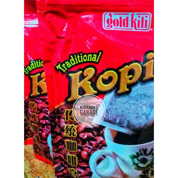 GOLD KILI Traditional Kopi O Kosong Black Coffee - Imported from ...