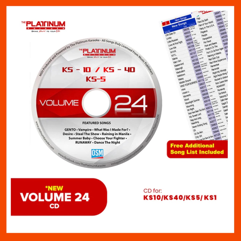 Updated CD for KS-5 Junior Lite - Platinum Latest Update (Vol:24 as of ...