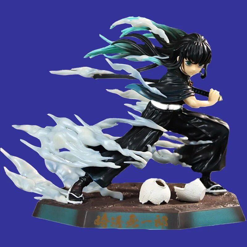 89Q Demon Slayer: Kimetsu No Yaiba Anime Figure Tokitou Muichirou GK ...