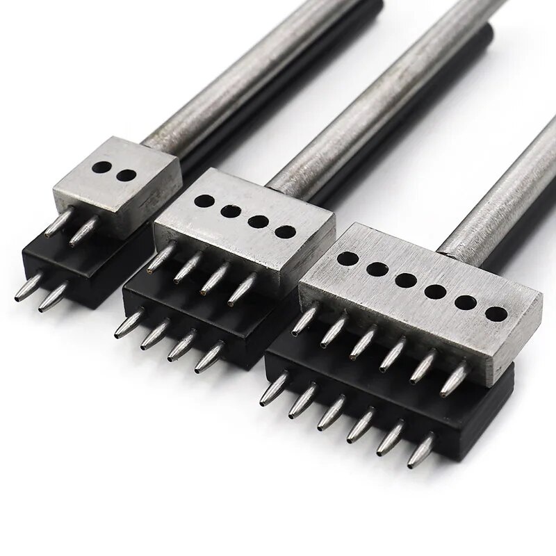 DIY Leather Hole Punch Tools Set Sewing Patchwork Puncher Leather Hole ...