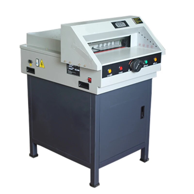 DC-8455VG Electric Paper Cutter Tender Document Book Cutter Paper ...