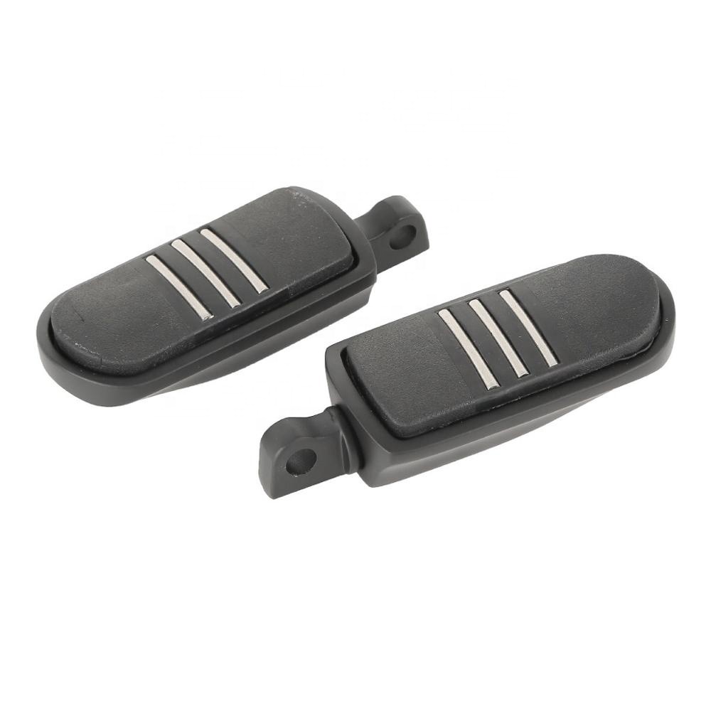 Streamliner Style Black Footrest Motorcycle Foot Pegs For Harley 93-13 ...