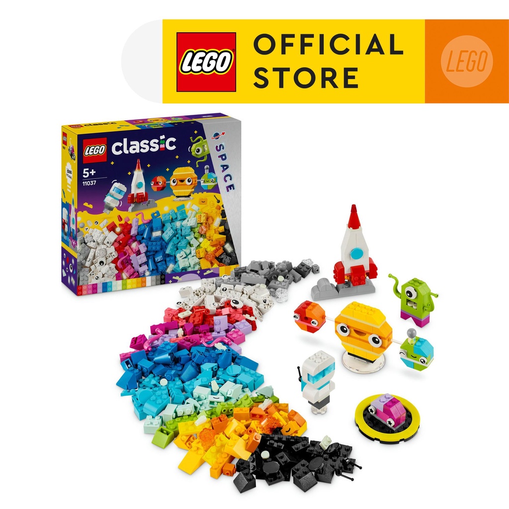 LEGO Classic 11037 Creative Space Planets Kit (450 Pieces) | Shopee ...