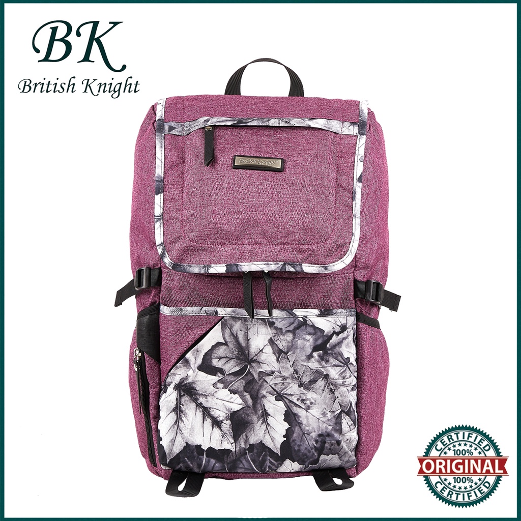 British Knight B21EW20004 EDB Backpack Purple For Men and Women ...