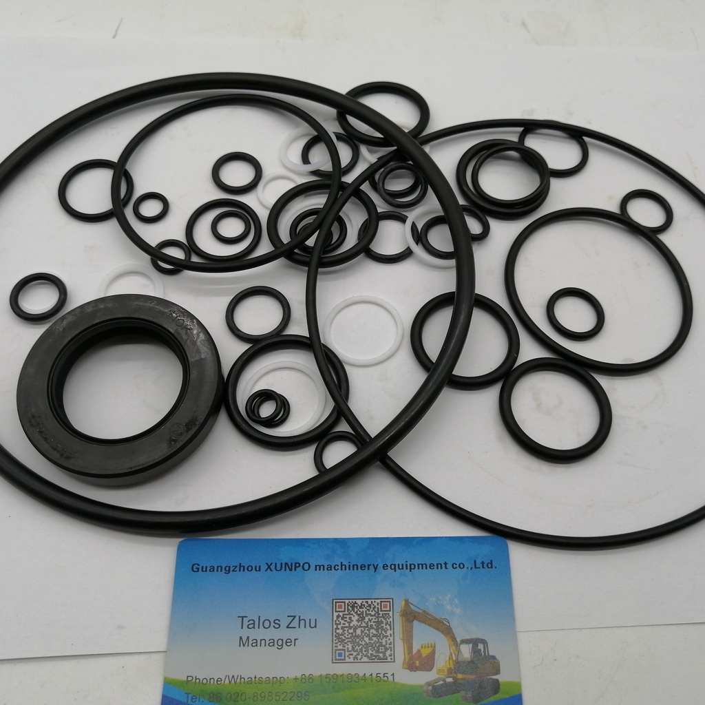 PSV2-55T/PSV22-55T Hydraulic main pump seal kit for SH120A1C2 (USA skf ...