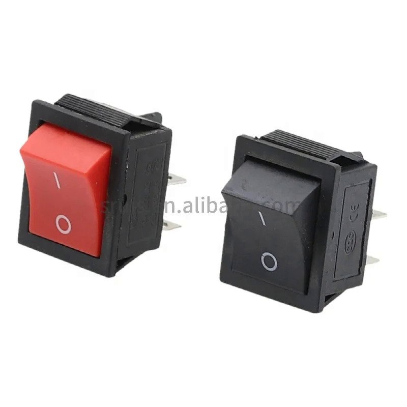 KCD4 DPST ON OFF Rocker Switch 30A 250VAC 4Pin 2 Position Toggle Switch ...