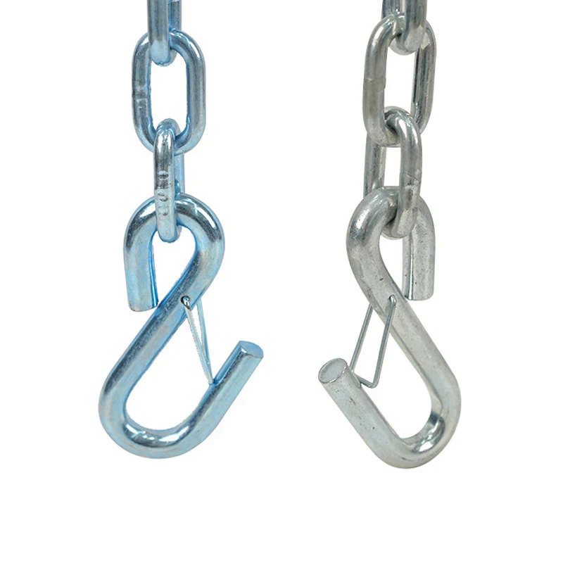BOHU Alloy Steel drag grade 30 trailer safety chains with TS tow chain ...