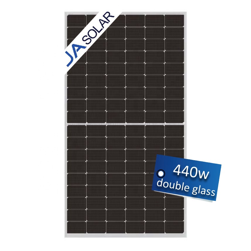 JA double glas high power high efficiency mini solar panel solar cell ...