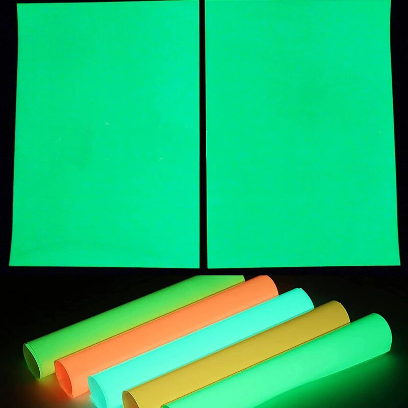 A4 Glow In The Dark Printing Paper PET Adhesive Night Light Film ...