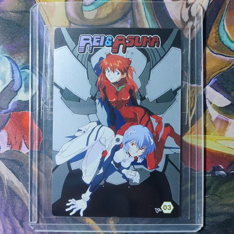 Neon Genesis Evangelion: Rei & Asuka Trading Card | Shopee Philippines