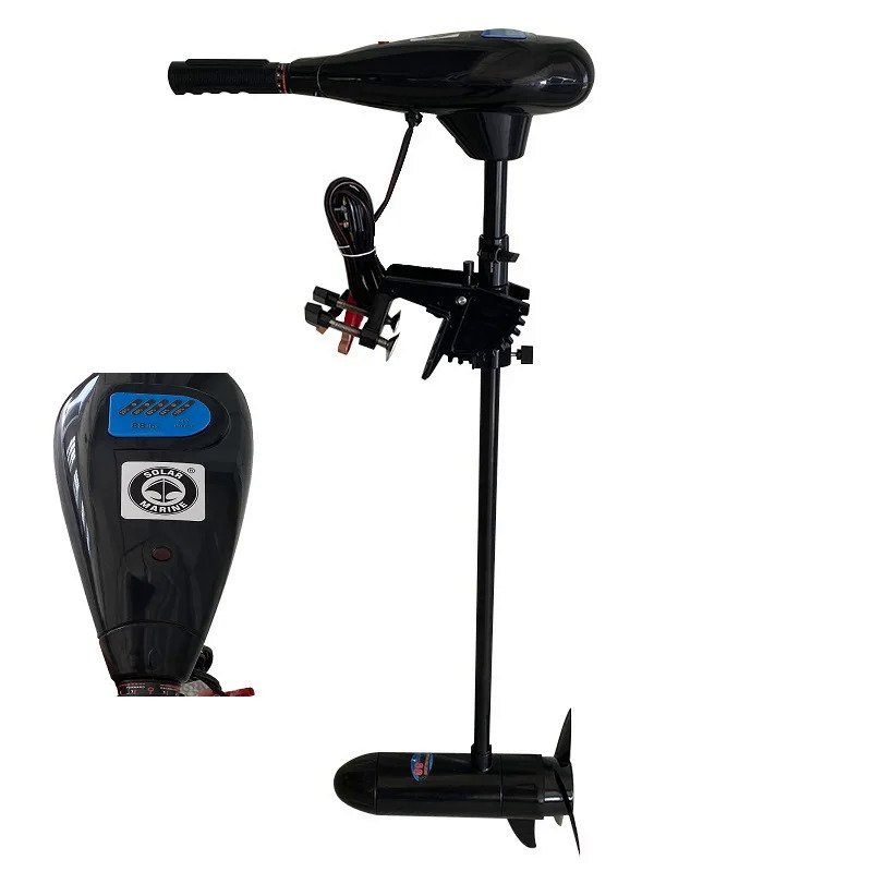Solar Marine 88LBS 24V Electric Outboard Brush Motor Transom Mounted ...