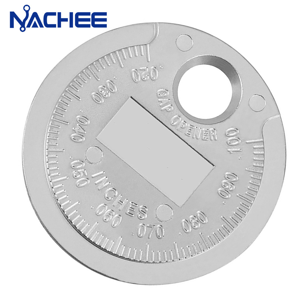 Hot Spark plug gap tool measurement coin type gauge 0.6-2.4MM Coin ...