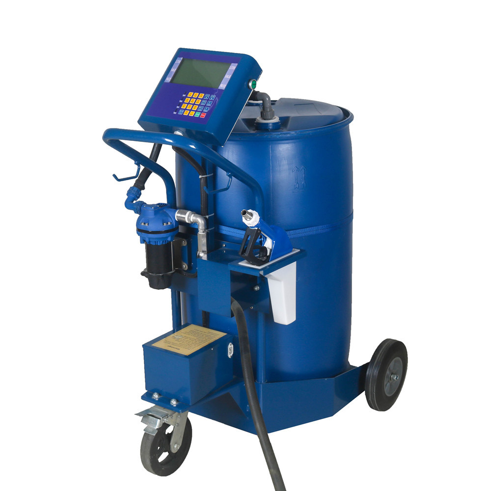 Fuel AdBlue mobile dispenser cart, Preset Adblue filling transfer pump ...