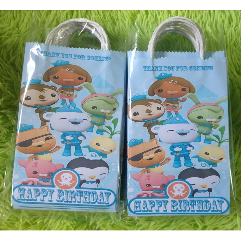 OCTONAUTS LOOTBAG 10PCS FREE CUSTOMIZE NAME | Shopee Philippines