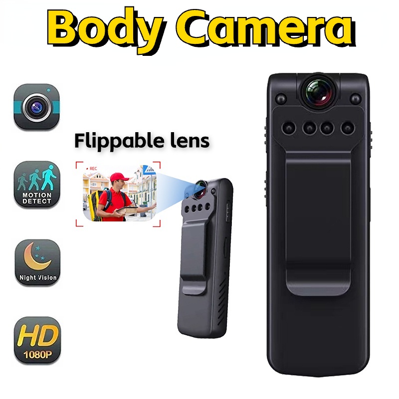 COD Body Video Spy Home Recorder 1080p Detection Portable Camera Nanny ...