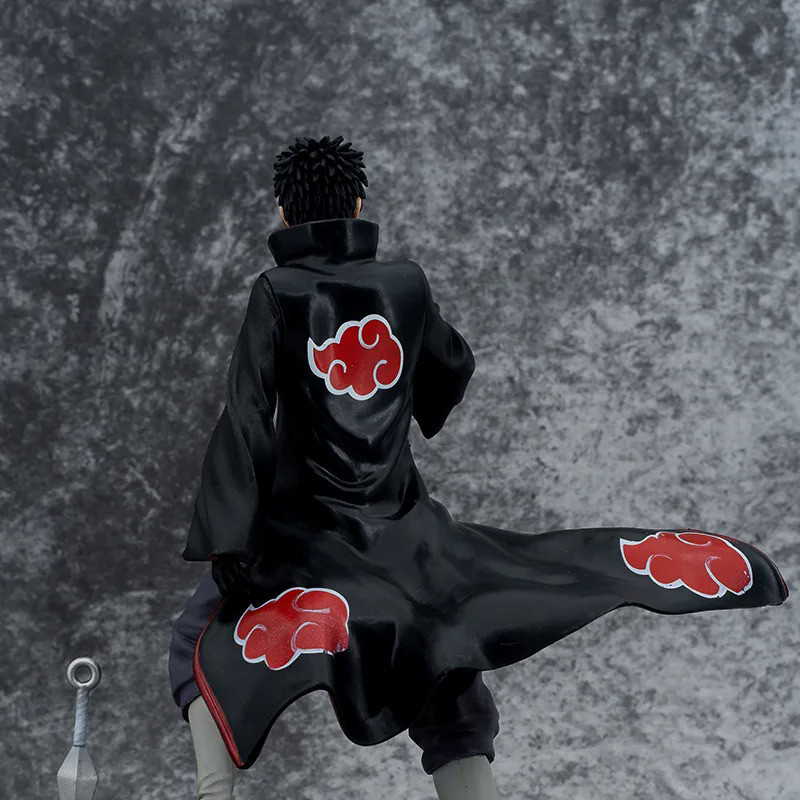 D1QB 26CM Naruto Anime Figure GK Uchiha Tobi Obito Head Changeable PVC ...