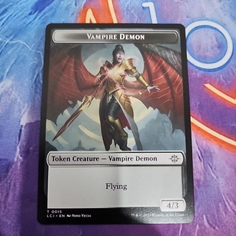 vampire demon token - LCI | Shopee Philippines