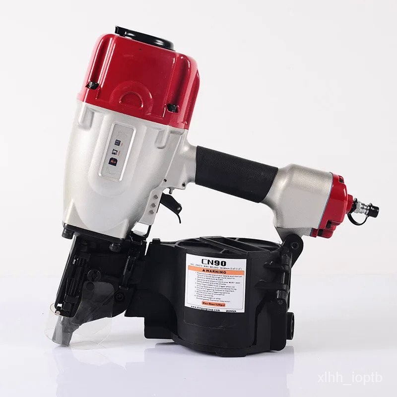 Pneumatic Roll Nail Gun Cn55 70 80 90mm Pallet Nails Nailer Pneumatic Tools Pallet Nail Gun