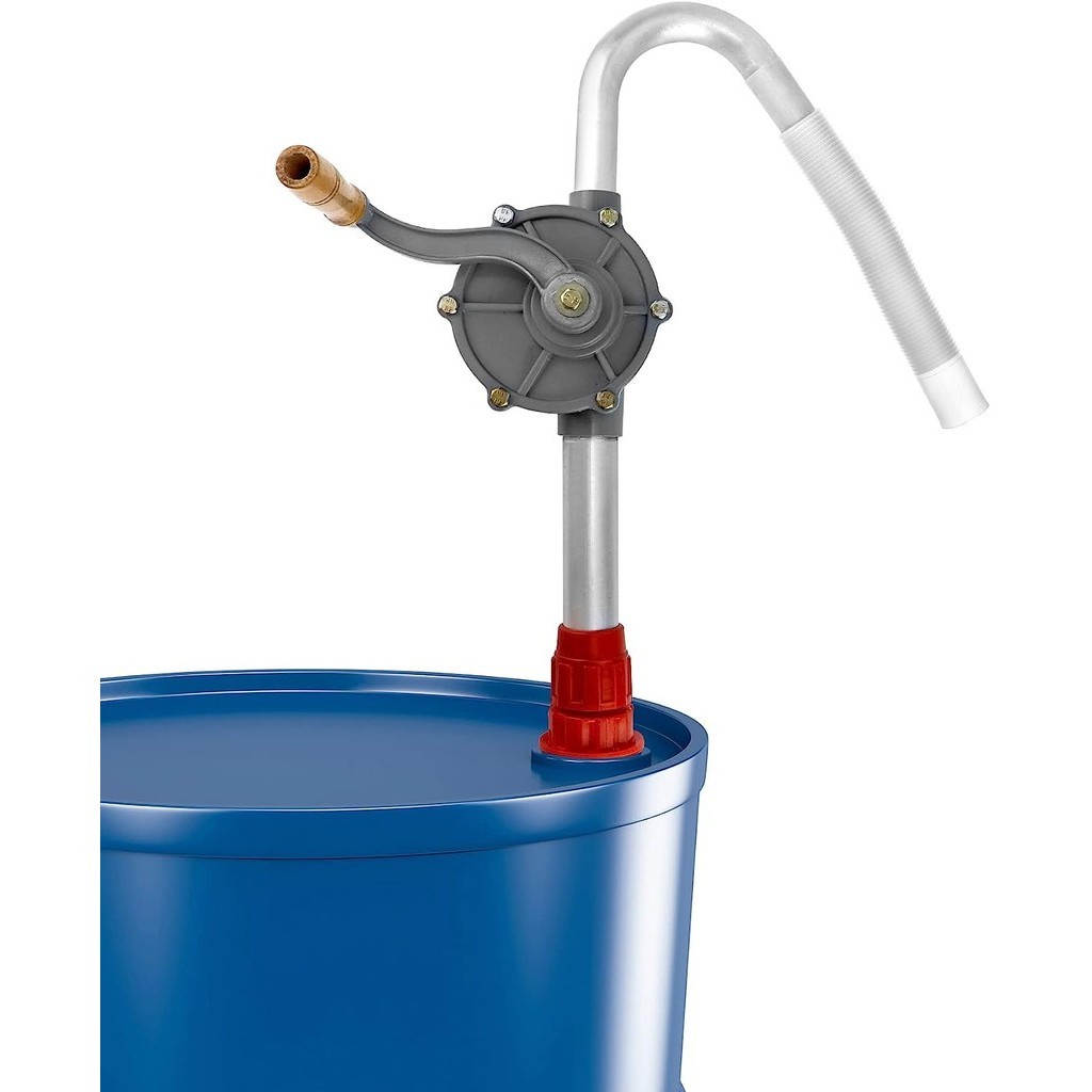Aluminum Drum Rotary Hand Pump Barrel Pump Hand Crank Oil Gas Barrel ...