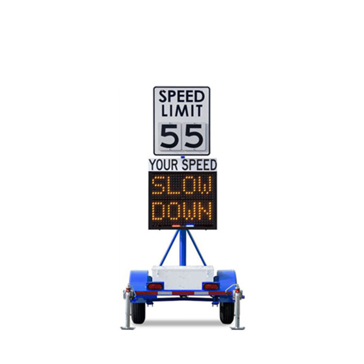 Road Warning Solar Traffic Signs Detector Safety Radar Speed Sign ...