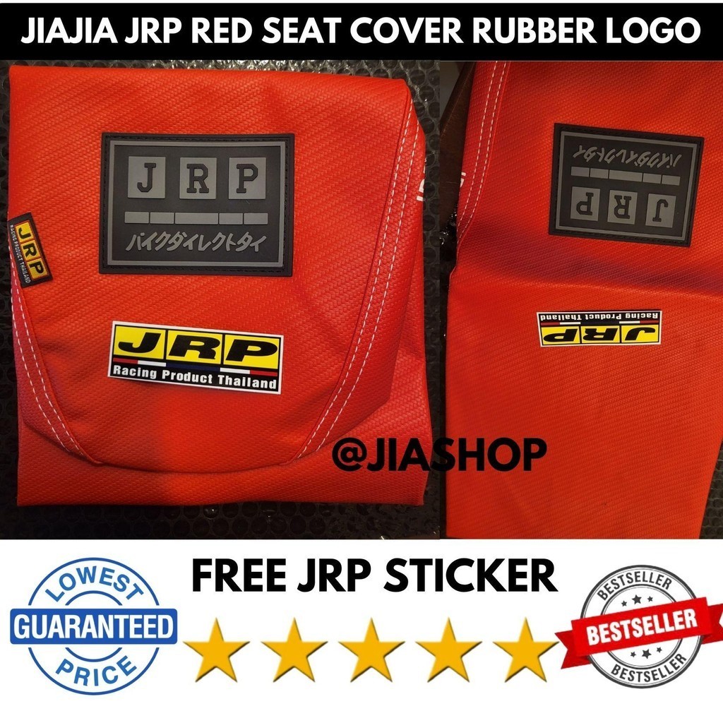 JIA JRP RED SEAT COVER FOR SUZUKI raider j crossover MOTORCYCLE SEAT ...