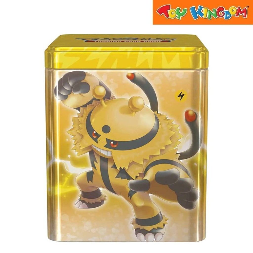 Pokemon Stacking Tin Lighting Type Trading Card Game | Shopee Philippines
