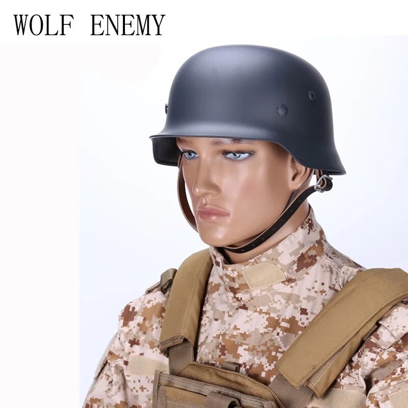 New Tactical WW2 German Elite Wh Army M35 M1935 Steel Helmet Stahlhelm ...