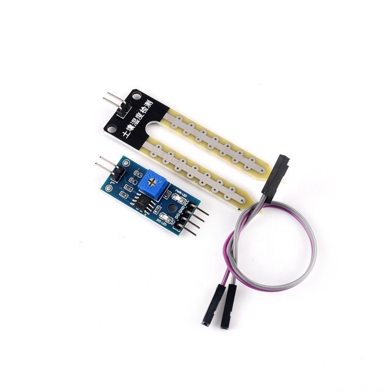 Soil hygrometer detection module adjustable soil moisture sensor robot ...