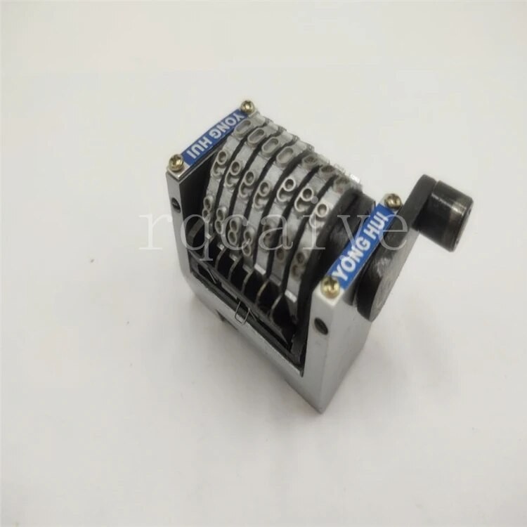 3 sinking GTO 7-digits numbering machine Horizontal counterclockwise ...