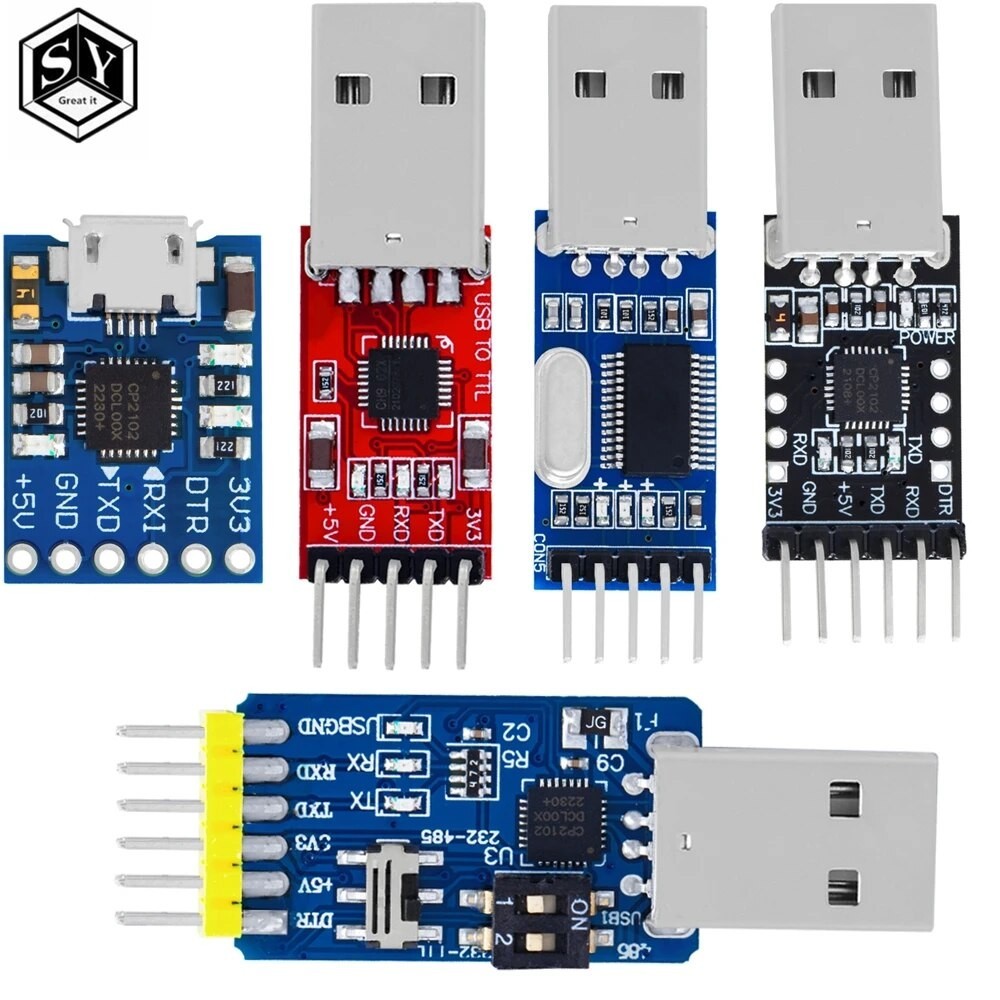 CP2102 USB 2.0 to UART TTL 5PIN Connector Module Serial Converter STC ... CP2102 USB 2.0 to UART TTL 5PIN Connector Module Serial Converter STC ...