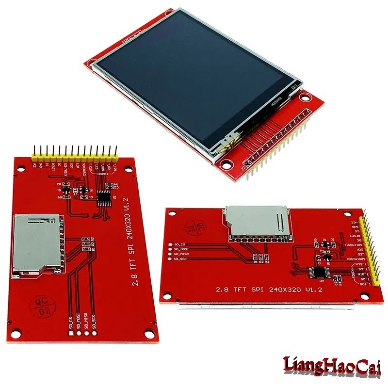2.8 inch SPI Module LCD display screen With PCB Board adapter 240320 ...