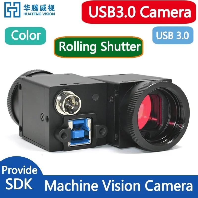 High Speed USB3.0 Machine Vision Industrial Digital Camera Color Scroll Shutter NIR With SDK ...
