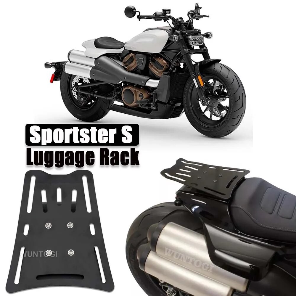 Sportster S Accessories Motorcycle Luggage Rack RH1250S Rear Luggage ...