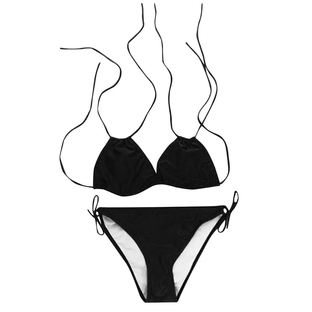 85w Plus Size Sexy Bikini Women Swimsuit Push Up Bra Bikini Set Two