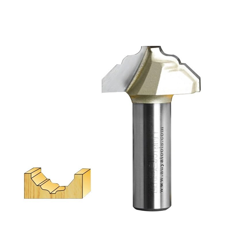 11c Double Roman Cove Groove Arden Router Bit - 1/2*1-1/4 Shank - Arden ...