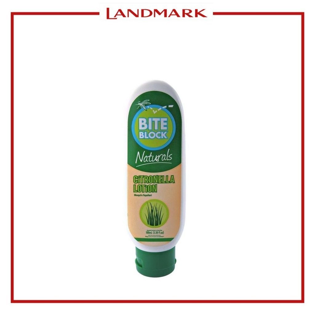 Bite Block Naturals Citronella Lotion 100ml | Shopee Philippines