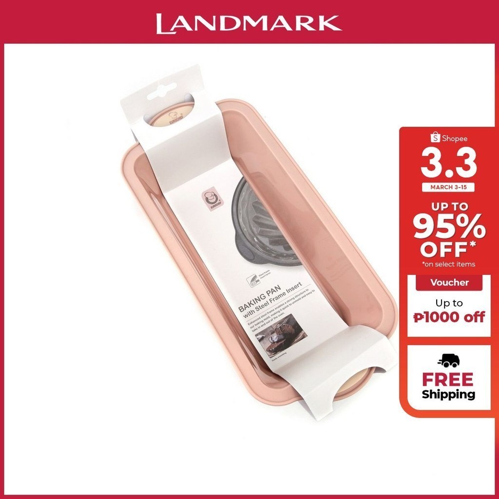 Eurochef Silicone Loaf Pan with Steel Frame Insert 42 x 7 x 42cm ...