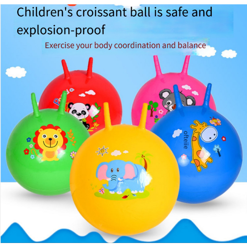 seckill Children Inflatable Jump Ball for Kids Space Hopper Bouncing ...