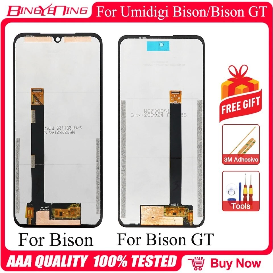 Original UMIDIGI Bison Bison Pro LCD Display+Touch Screen For UMIDIGI ...