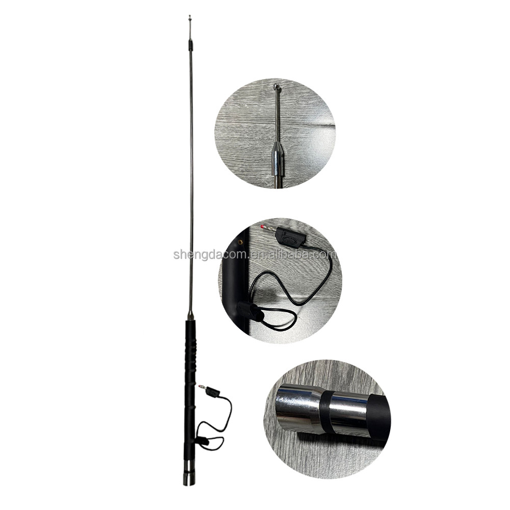 Adjustable frequency HF antenna 3.5dBi car mobile antenna 7-50MHz ...