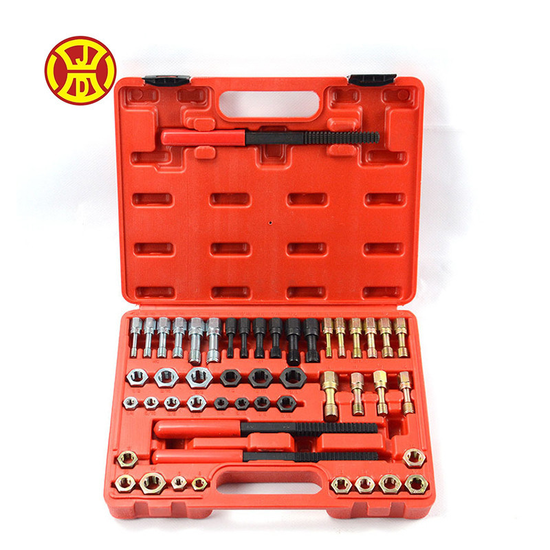 49PCS Thread Repair Chaser Tool Set Thread Cleaner Rethread Master Kit ...