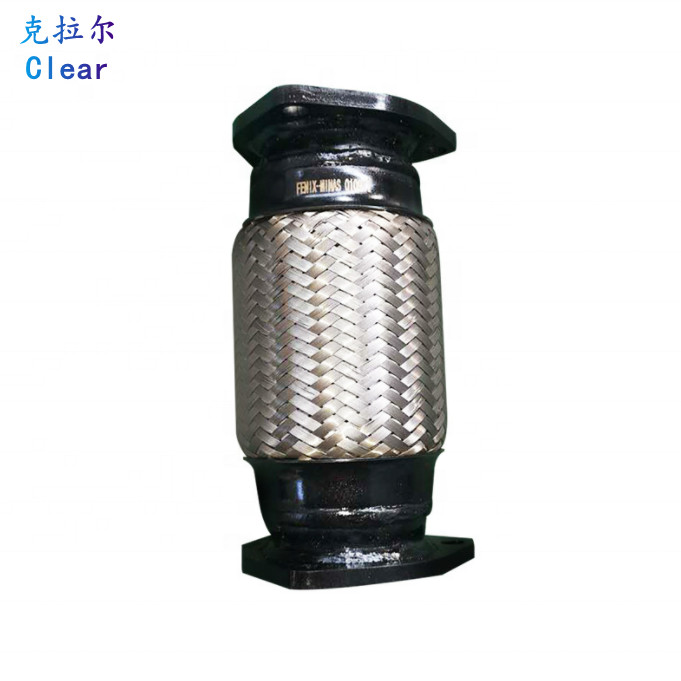 Wholesale stainless steel bellows muffler soft connection with flange ...