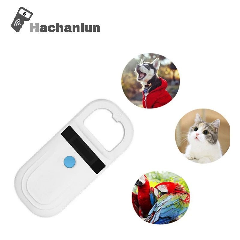Lector chip mascota Handheld Animal Pet Chip Scanner Card Reader RFID ...