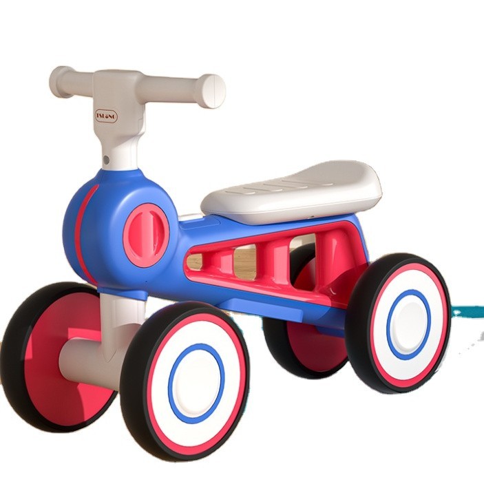 children Wiggle Car Ride On Toy tricycle bike with four wheel no pedal ...