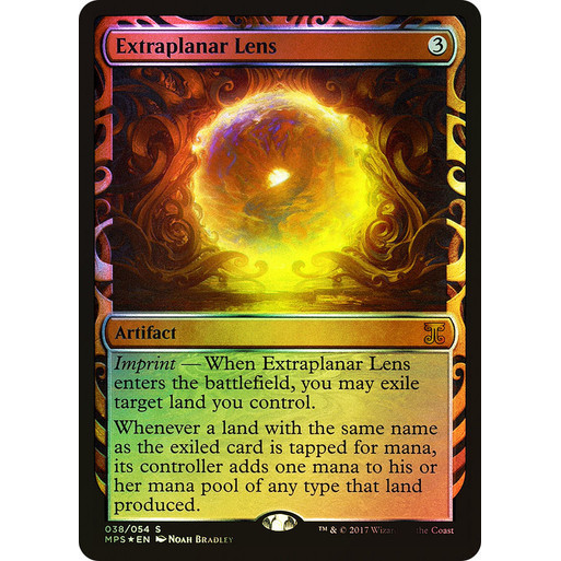 MTG Proxy Card - Extraplanar Lens (Foil) | Kaladesh Inventions (MPS) | Shopee Philippines