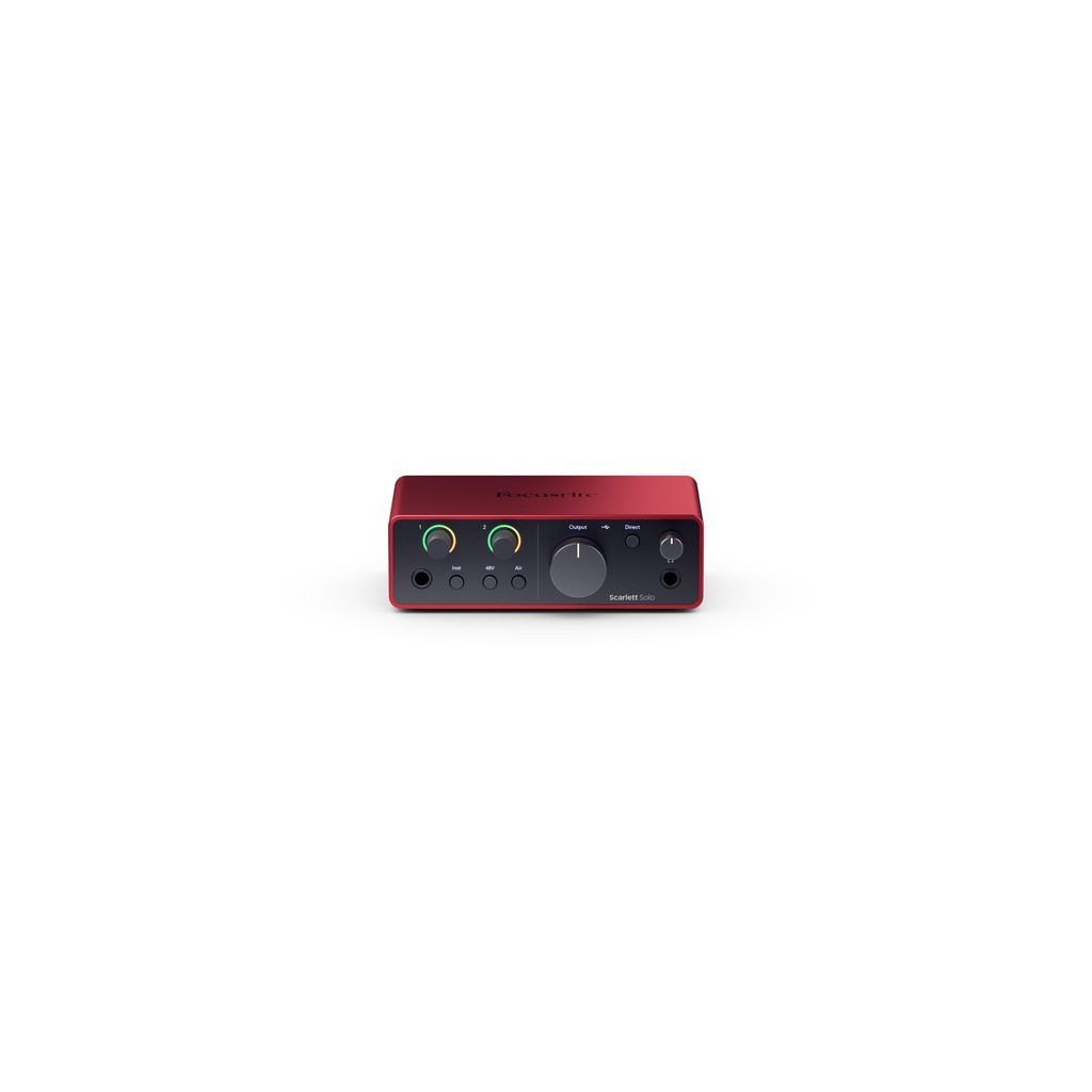 Focusrite Scarlett Solo 4th Generation USB Audio Interface for ...