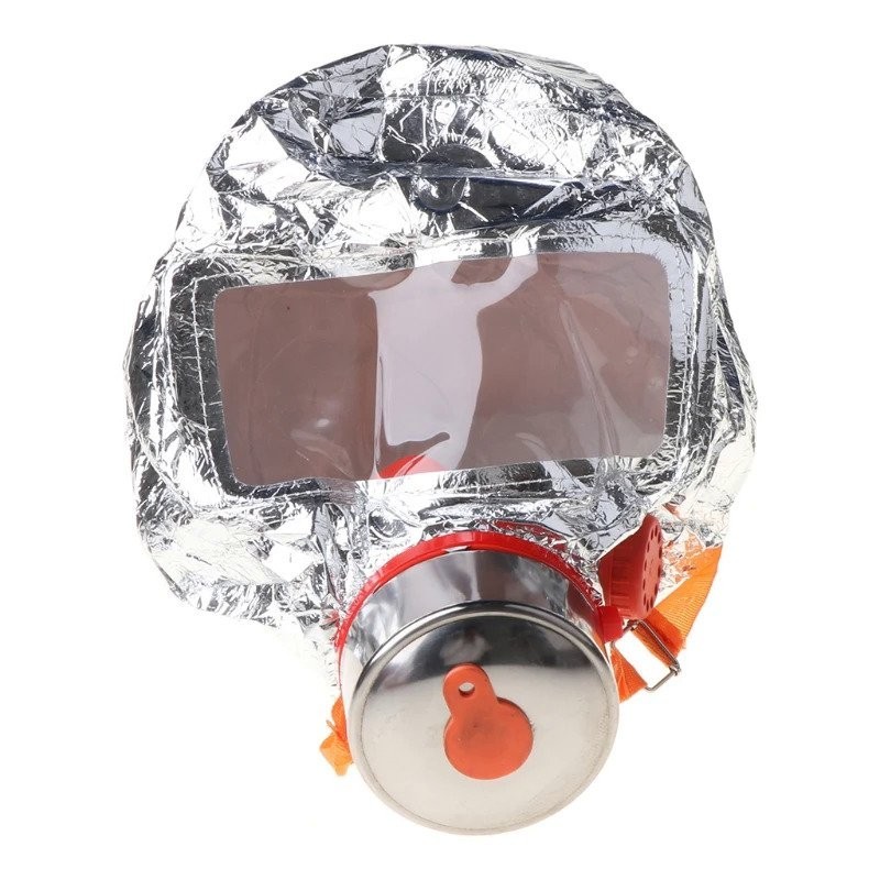 Fire Escape Mask Full Head Repirator for Face Eye Breath System Skin ...